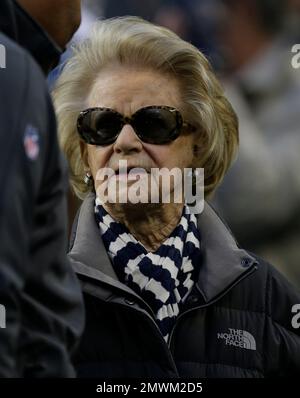 Detroit Lions owner Martha Firestone Ford, right, sits with daughter ...