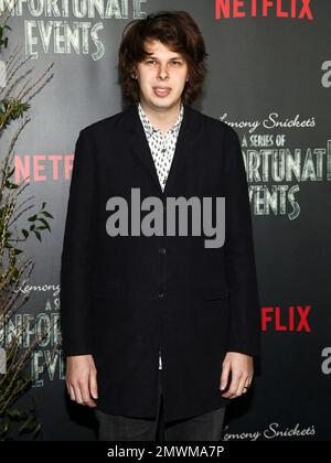 Matty Cardarople attends Netflix's "A Series of Unfortunate Events ...