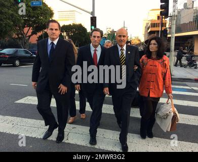 Sheriff Lee Baca, wife Carol Baca Fashion Designer Gilbert Chagoury ...