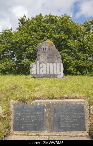 The Battle Stone, commemorating the Battle of Gower on New Year's Day ...