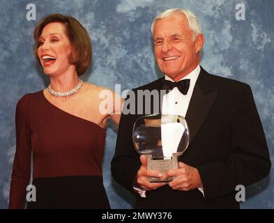 MARY TYLER MOORE with Grant Tinker and son Richard Meeker Jr.(Credit ...