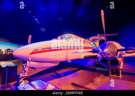 A Royal Flying Doctor Service (RFDS) crew walks across the tarmac at ...