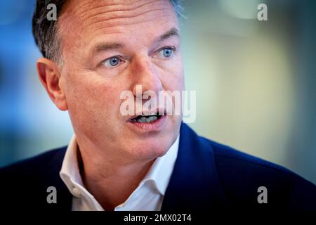 AMSTERDAM - CEO Steven van Rijswijk during the General Meeting of ...