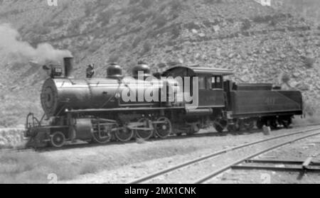 Uintah Railway narrow gauge locomotive engine No 12, 2-8-0 Stock Photo ...