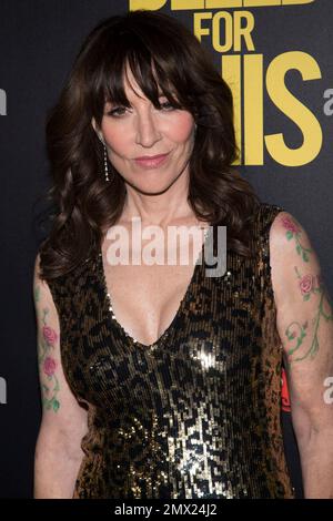 Katey Sagal attends the premiere of "Bleed For This" hosted by Open ...