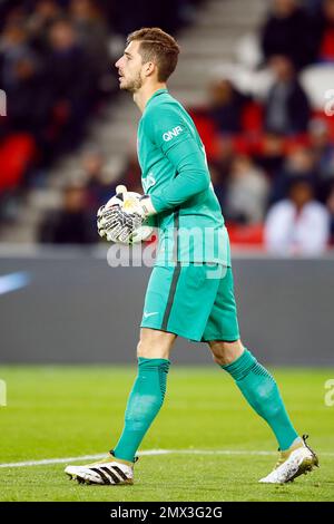 Kevin Trapp (psg) during the French Championship Ligue 1 football ...