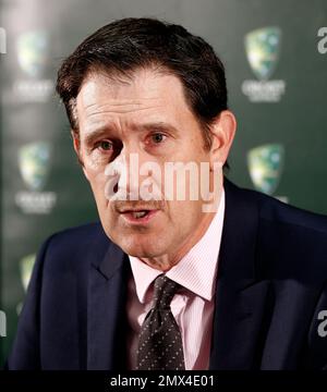 Cricket Australia CEO James Sutherland poses for a photograph following ...