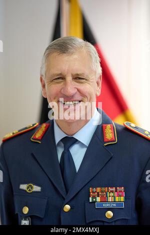 Koblenz, Germany. 02nd Feb, 2023. Major General Markus Kurczyk ...