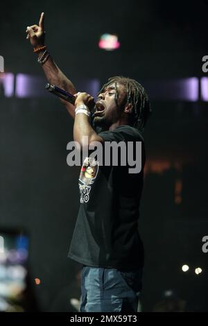 Lil Uzi Vert performs in concert during the Power 99 Powerhouse 2016 at ...