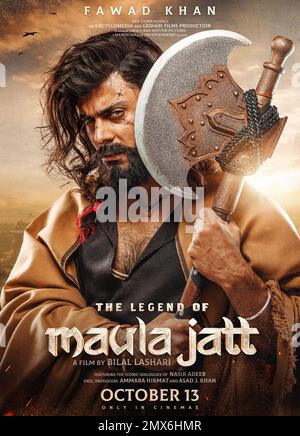 THE LEGEND OF MAULA JATT, character poster, Gohar Rasheed, 2022. © AAA ...