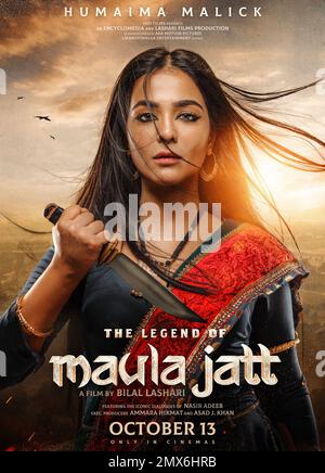THE LEGEND OF MAULA JATT, character poster, Ali Azmat, 2022. © AAA ...