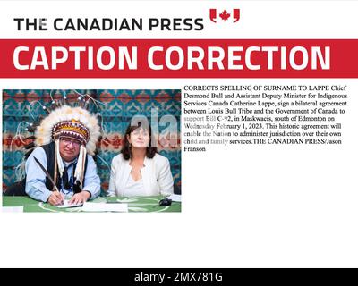 CORRECTS SPELLING OF SURNAME TO LAPPE Chief Desmond Bull and Assistant ...