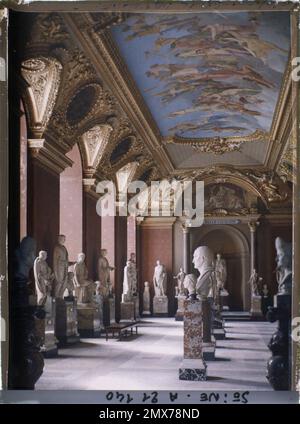 Paris (1st arr.), France The Auguste Room, Louvre Museum, Habitat ...