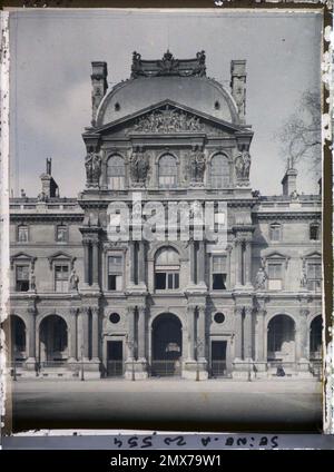 Paris (1st arr.), France Richelieu wing of the Palais du Louvre from ...