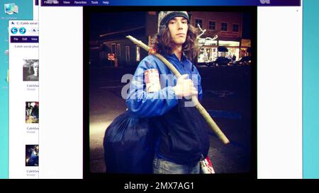 THE HATCHET WIELDING HITCHHIKER, Kai Lawrence, 2023. © Netflix ...