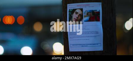 THE HATCHET WIELDING HITCHHIKER, poster, Kai Lawrence, 2023. © Netflix ...