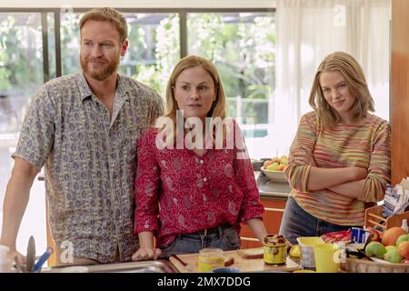 TRUE SPIRIT, from left: Teagan Croft, director Sarah Spillane, on set, 2023. ph: Julian Panetta ...