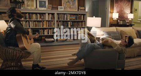 WHO INVITED CHARLIE?, from left: Jordana Brewster, Reid Scott, 2022 ...