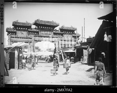 Beijing, China Chaoyangmen Waidajie ("Avenue outside the door facing ...