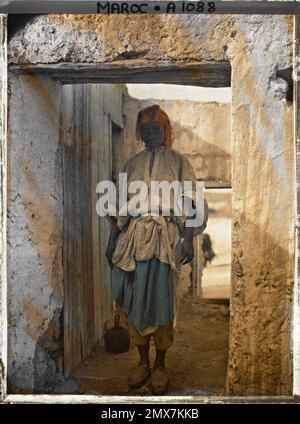 Settat, Morocco Sudanese Slave, Human Beings, Clothing, Daily Life ...