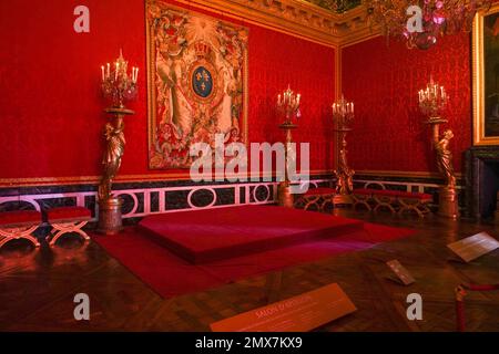 The Apollo Room Palace of Versailles France Stock Photo - Alamy