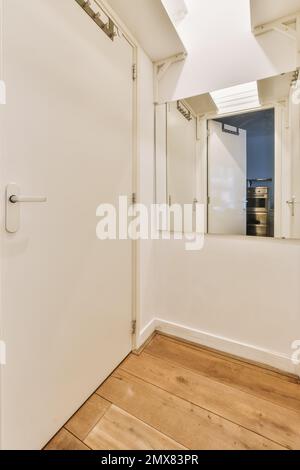 Wooden floor in a room with light natural colors Stock Photo - Alamy