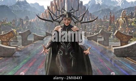 THOR: RAGNAROK, Cate Blanchett as Hela, 2017. © Marvel / © Walt Disney ...