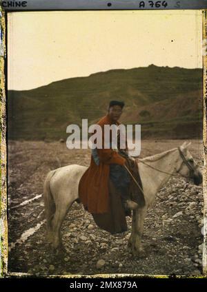 Surroundings of Kalgan, China Perhaps around Xuanhua, Habitat ...