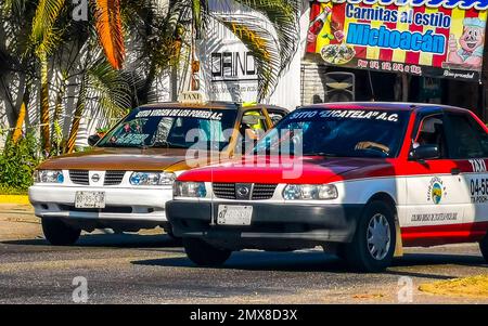 Puerto Escondido Oaxaca Mexico 2023 Mexican police car vehicle pick up ...