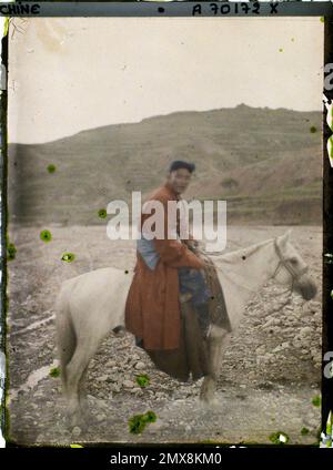 Surroundings of Kalgan, China Perhaps around Xuanhua, Habitat ...