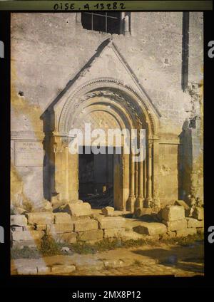 Tracy-le-Val, France , 1917 - Devastated regions, Somme, Oise, Aisne ...