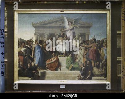 Paris (1st arr.), France Homer deified, known as The Apotheosis of ...