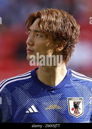 Ko Itakura of Japan during the FIFA World Cup 2026, Group F football ...