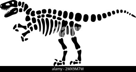 Tyrannosaurus skeleton. Tyrannosaurus fossil body parts. T-rex bones ...