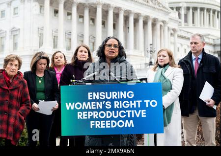 Mini Timmaraju, President, NARAL Pro-Choice America, speaking at a ...