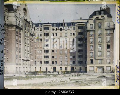 Paris (14th arr.), France demolition of fortifications and ...