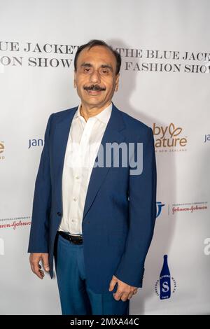NEW YORK, NEW YORK - FEBRUARY 01: Dr. Evan Goldfischer walks the runway ...