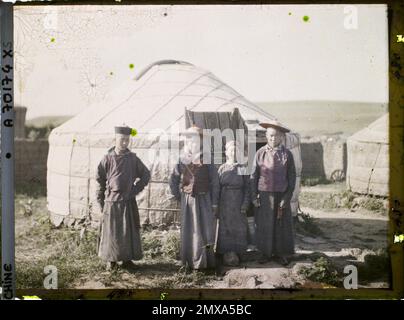 Surroundings of Kalgan, China in the steppe , 1912 - China - Stéphane ...