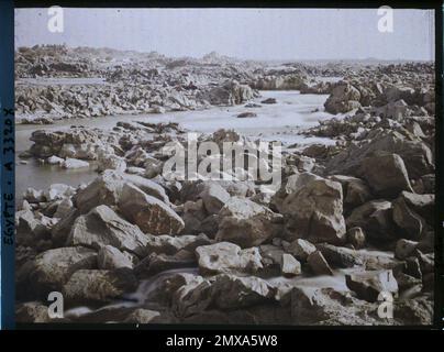 ASSOUAN, Egypt, Africa first cataract of the Nile , 1914 - Egypt ...