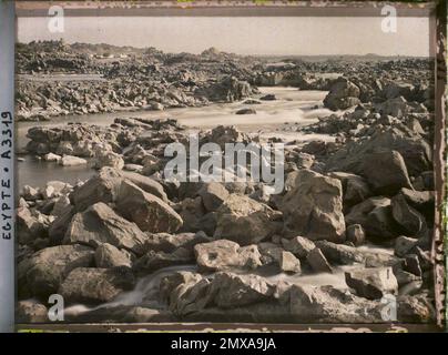 ASSOUAN, Egypt, Africa first cataract of the Nile , 1914 - Egypt ...