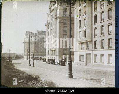 Paris (14th arr.), France demolition of fortifications and ...
