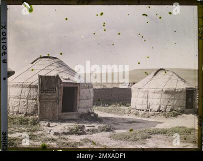Surroundings of Kalgan, China in the steppe , 1912 - China - Stéphane ...