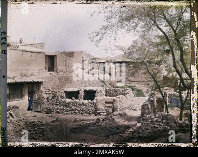 Kalgan, China a street , 1912 - China - Stéphane Passet Stock Photo - Alamy