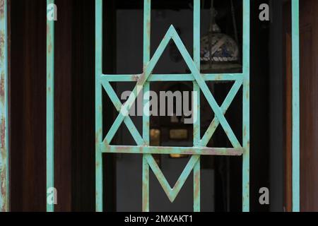 Etz Hayim Synagogue, Evraiki Quarter, Chania, Crete, Greece Stock Photo ...