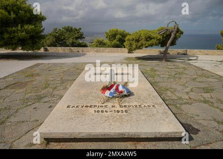 Tomb of Eleftherios Venizelos, Chania, Crete, Greece Stock Photo - Alamy