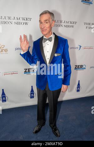 Bill Nye attends the Seventh Annual Blue Jacket Fashion Show at ...
