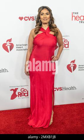 Hena Doba, host of Cheddar News attends American Heart Association’s Go ...