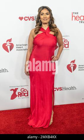 Hena Doba, host of Cheddar News attends American Heart Association’s Go ...