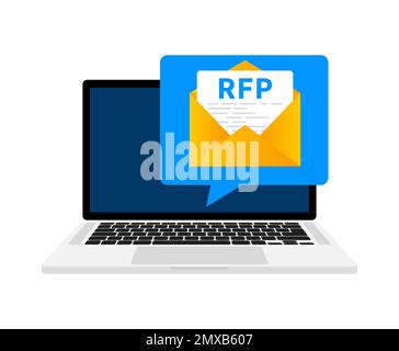 RFP Icon - request for proposal concept - idea Stock Vector Image & Art ...