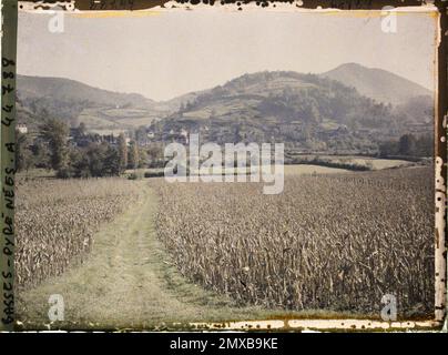 Alos , France , 1924 - Aquitaine - Auguste Léon Stock Photo - Alamy